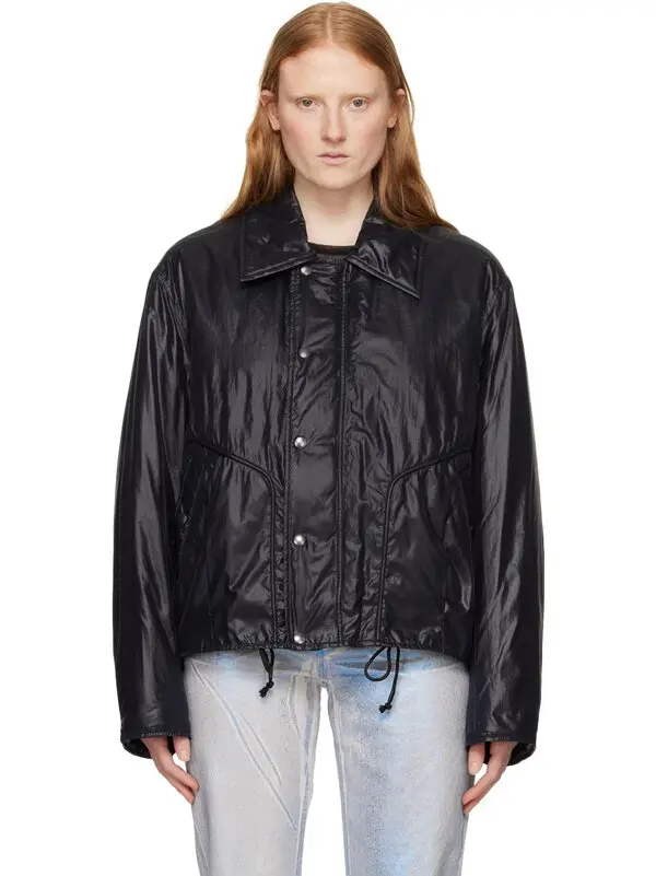 Our Legacy Cub Jacket In Black Tech Chintz - 52% Off | Editorialist